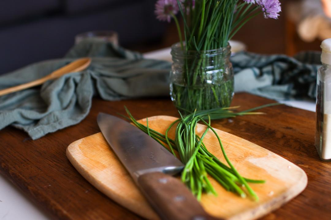 The Best Fresh Chive Butter | Sprig & Spoon