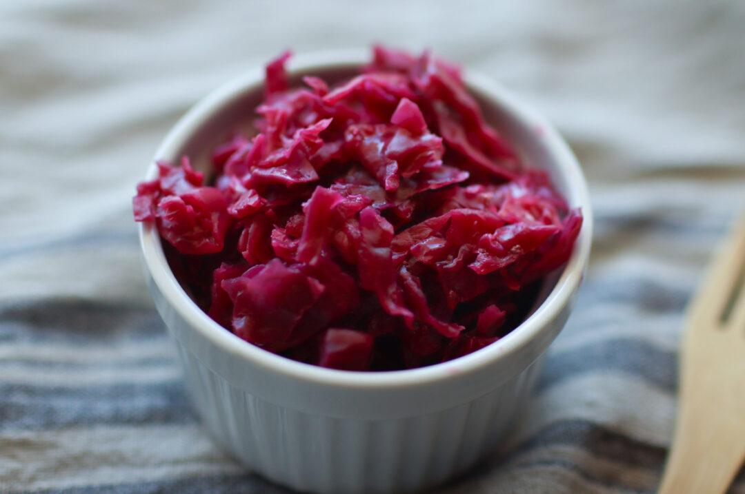 Fermented Red Cabbage: Easy Homemade Sauerkraut Recipe | Sprig & Spoon