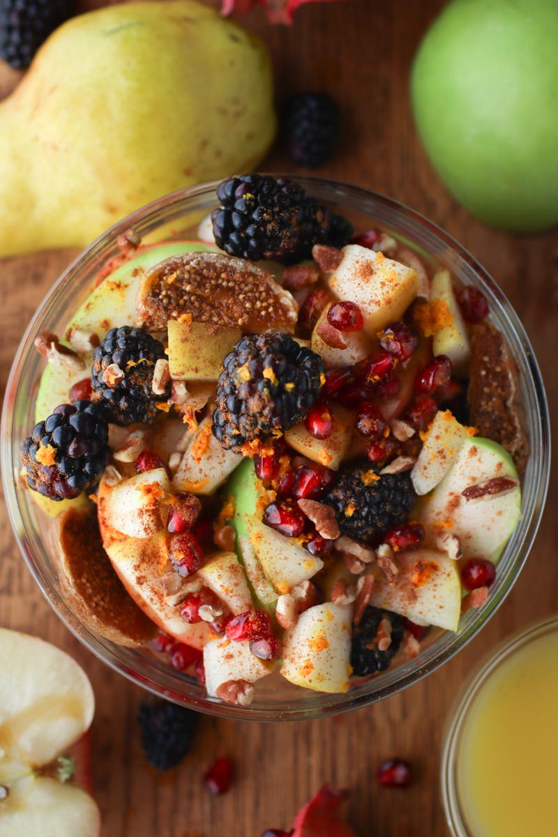 Fall Fruit Salad Recipe: Perfect for Autumn & Thanksgiving | Sprig & Spoon