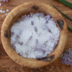 Chive Blossom Salt (Easy Recipe to Use Chive Flowers!) | Sprig & Spoon