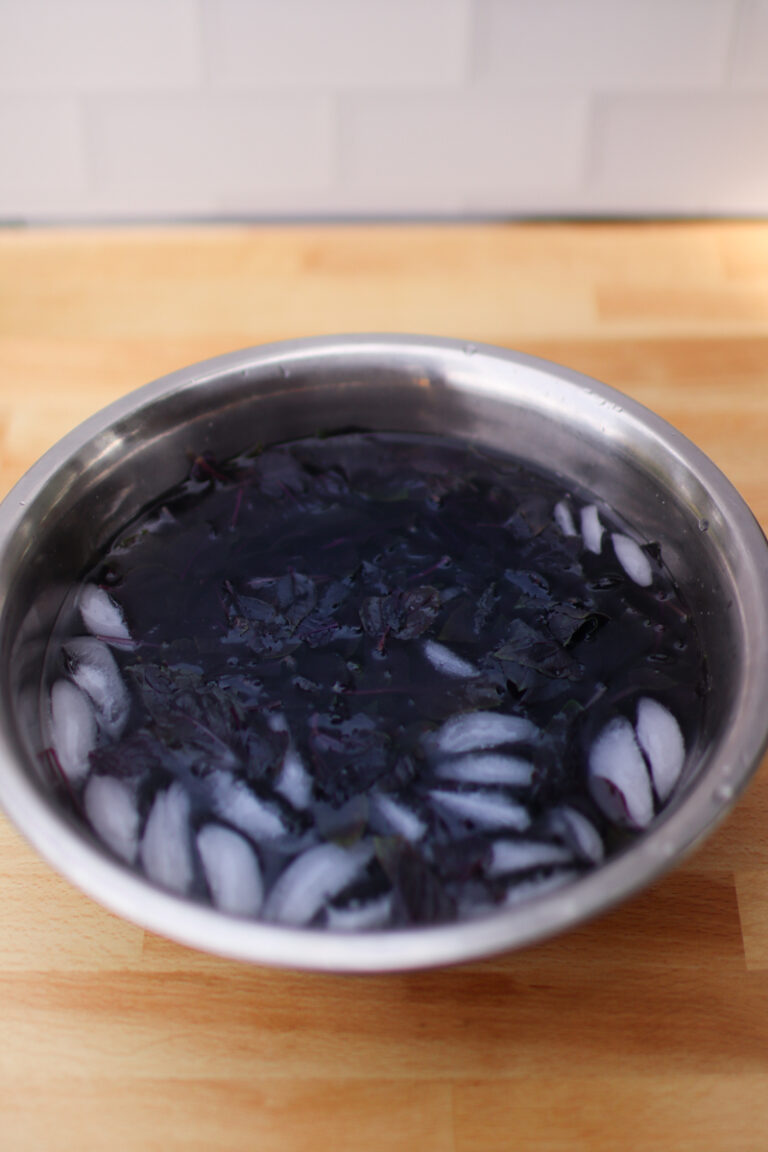 Purple Basil Pesto Recipe | How to Avoid Brown Pesto | Sprig & Spoon