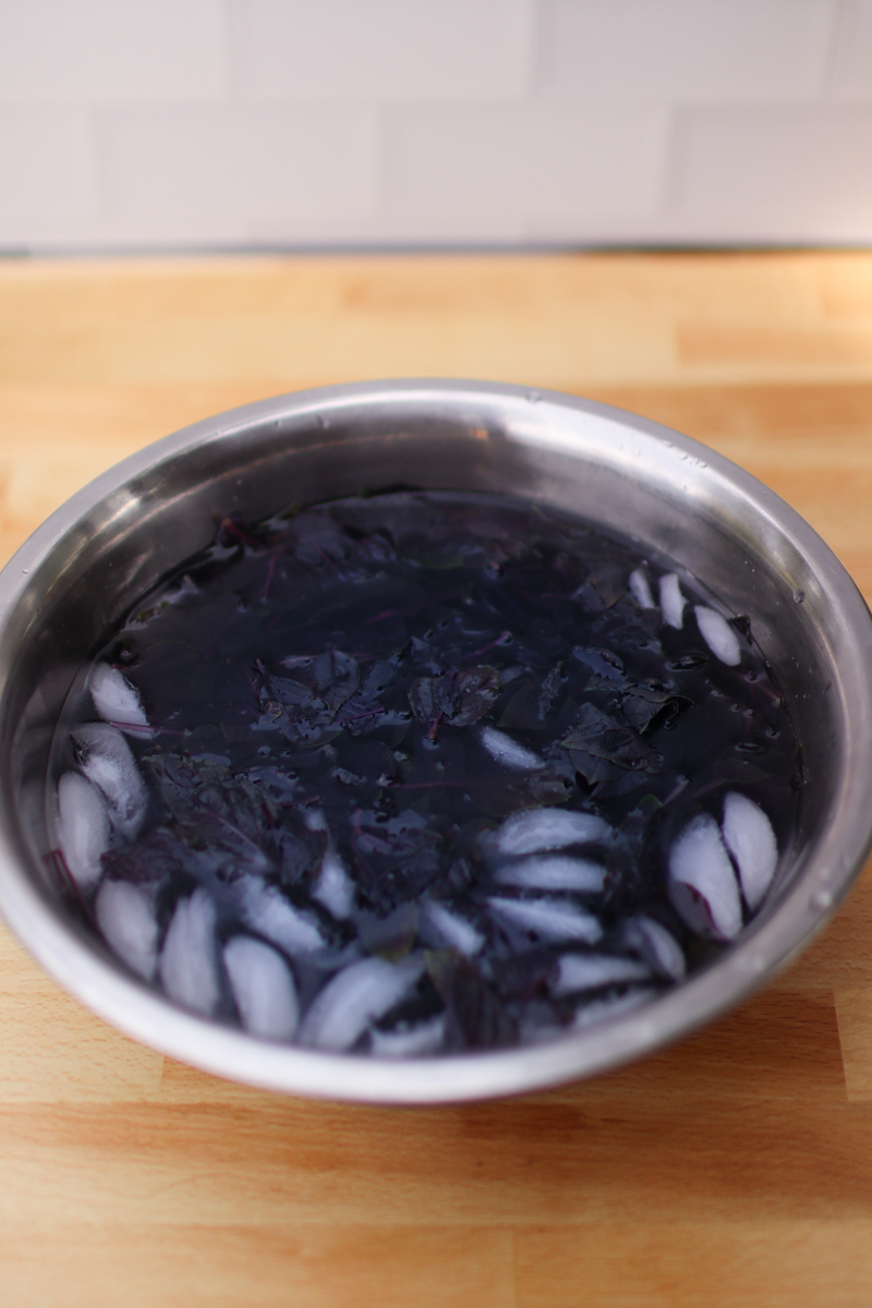 Purple Basil Pesto Recipe | How to Avoid Brown Pesto | Sprig & Spoon