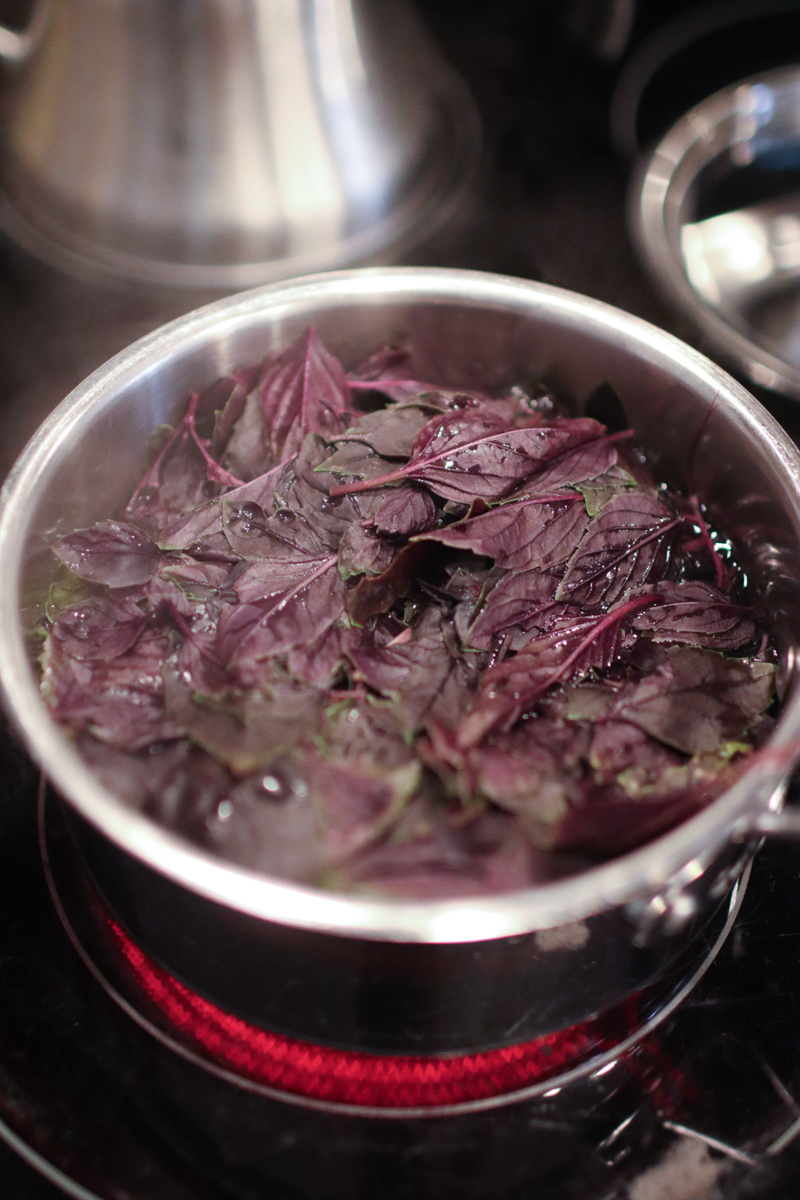 Purple Basil Pesto Recipe | How to Avoid Brown Pesto | Sprig & Spoon