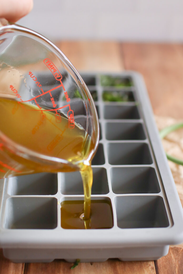 Garlic Scape-Infused Oil | Easy Way to Preserve Scapes! | Sprig & Spoon