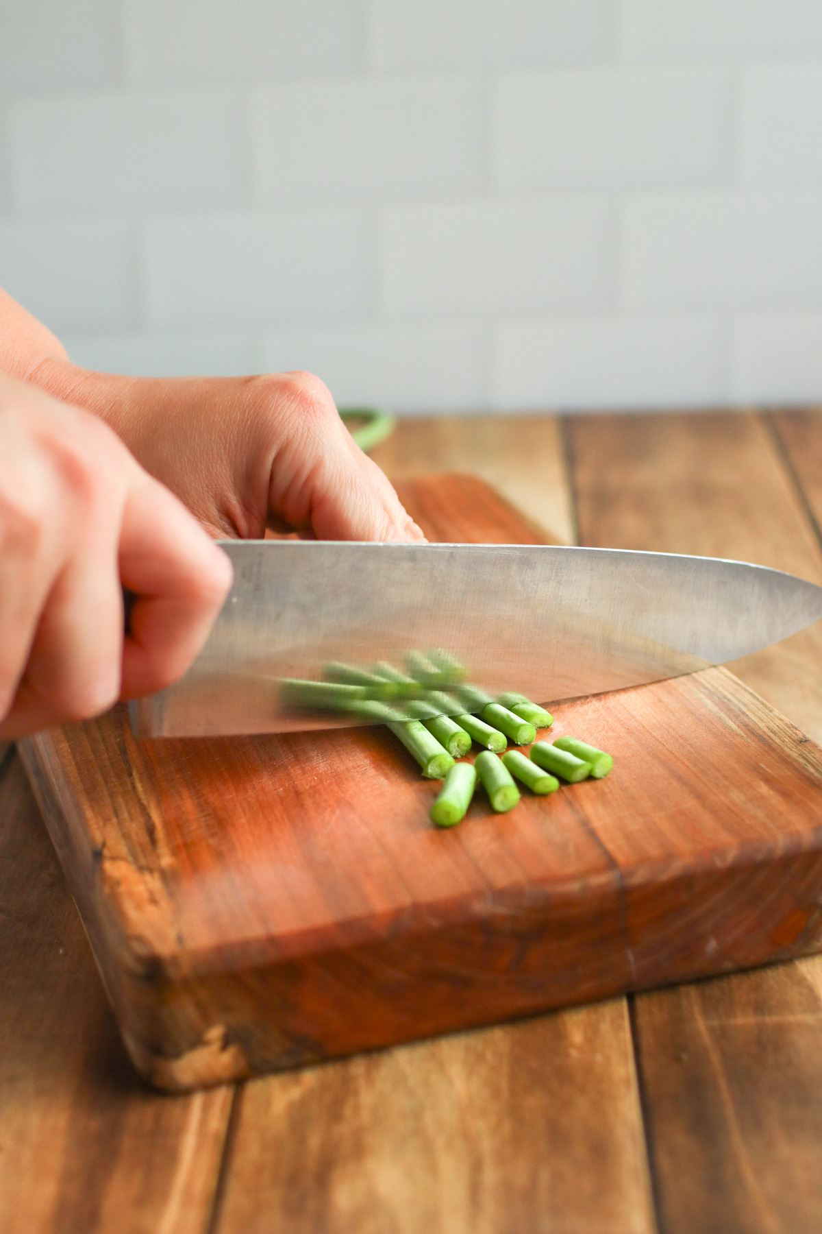 Homemade Garlic Scape Salt | How to Make It | Sprig & Spoon