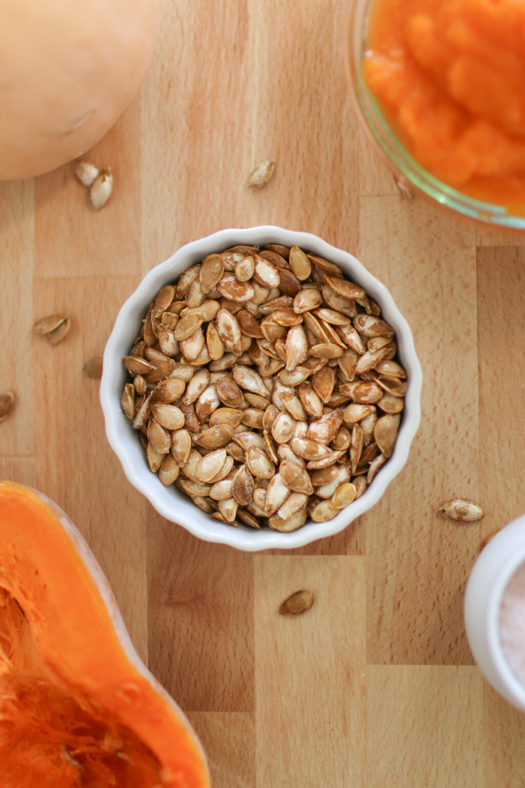 Easy Roasted Butternut Squash Seeds | Sprig & Spoon