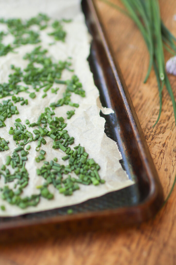 How to Dry Chives the Easy Way | Sprig & Spoon